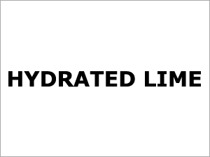 Hydrated Lime, Hydrated Lime Manufacturers, Suppliers & Exporters
