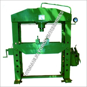Hydraulic Work Shop Press (Hand Operated) Voltage: 440 Volt (V) at Best ...