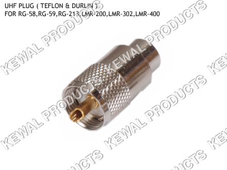 Uhf Plug Connector at Best Price in Jamnagar, Gujarat | Kewal Products