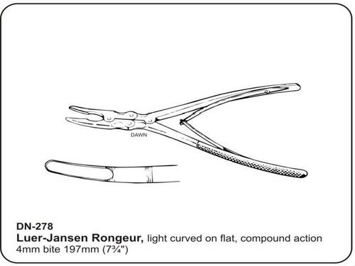 Steel Luer-Jansen Rongeur at Best Price in Jalandhar, Punjab | Army ...