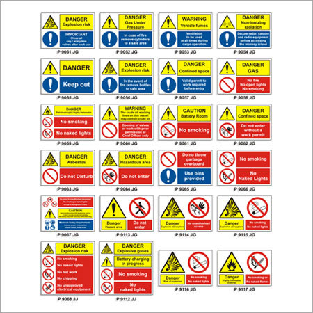 Engine Room Signs - Engine Room Signs Manufacturer & Supplier, Pune, India