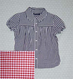 100% Cotton Yarn Dyed Check Girls Blouse at Best Price in Delhi | Eves ...