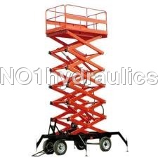 Movable Type Scissor Lifter at Best Price in Coimbatore | No. 1 Hydraulics