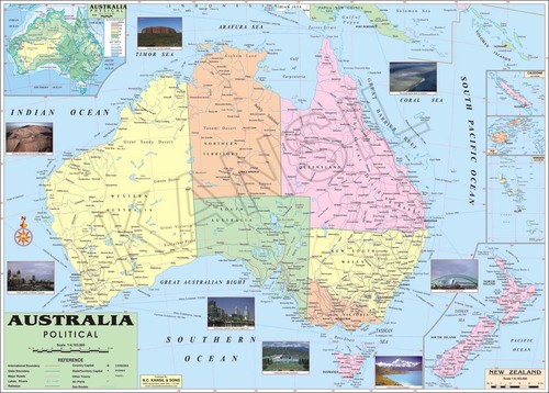 Australia Political Map Dimensions: 100 A 70 Centimeter (Cm) at Best ...