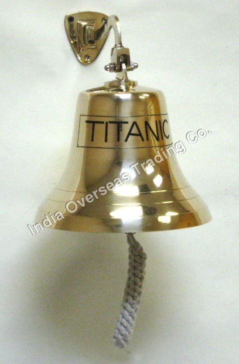 Solid Brass Engraved Bracket Bell Titanic 8" at Best Price in Roorkee ...