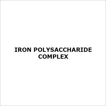 Iron Polysaccharide Complex Dosage Form: Powder at Best Price in ...