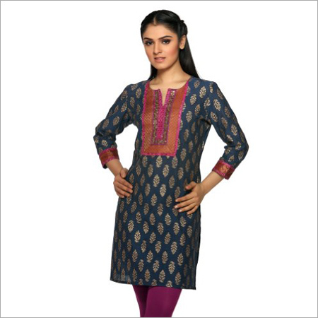 Block Printed Kurtis - Block Printed Kurtis Exporter, Manufacturer ...