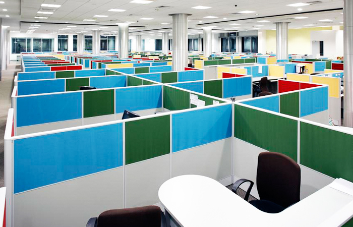 Office Furniture With Partition at Best Price in Surat | Cameos Enterprise