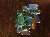 Multi Color Glass Long Size Pebble Stone at Best Price in Chennai ...