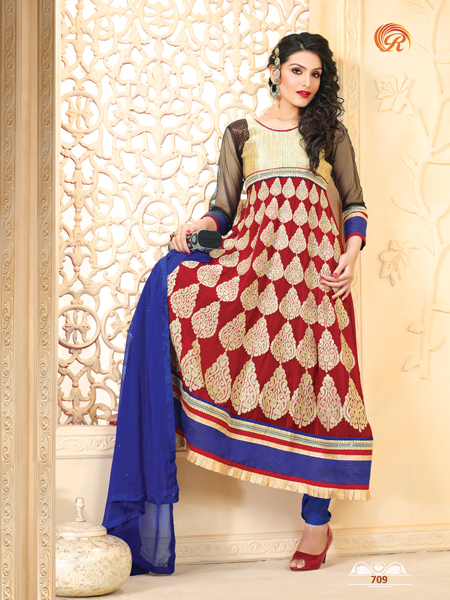 Designer Suit at Best Price in Delhi, Delhi | Rab Textile Pvt. Ltd.