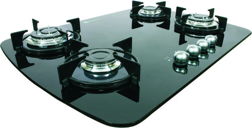 Glass Cooktop With 4 Burners at Best Price in Chennai | Aamphaa Projects