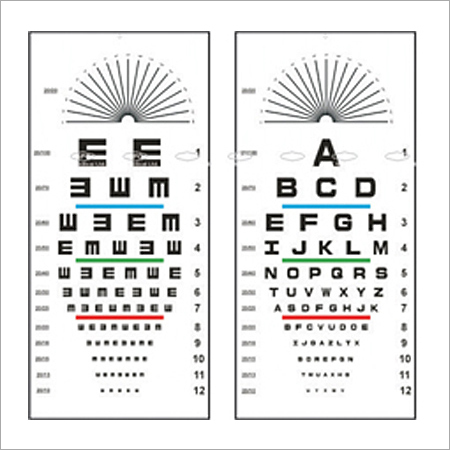 Snellen Alphabet Charts at Best Price in New Delhi, Delhi | Vvgpc ...