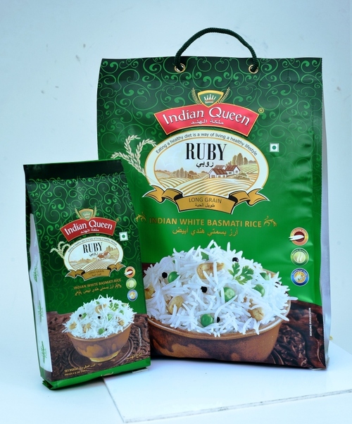 White Long Grain Indian Basmati Rice at Best Price in Karnal | Bharat ...