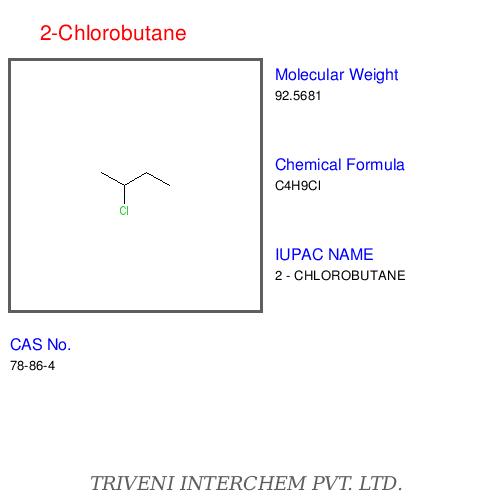 2-chlorobutane at Best Price in Vapi, Gujarat | Triveni Interchem Pvt. Ltd.