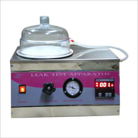 Leak Test Apparatus - Manufacturers, Suppliers & Dealers