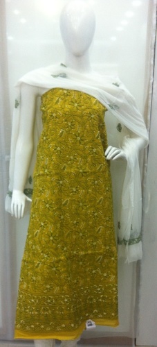 Chikan Suit at Best Price in Lucknow, Uttar Pradesh | Wing
