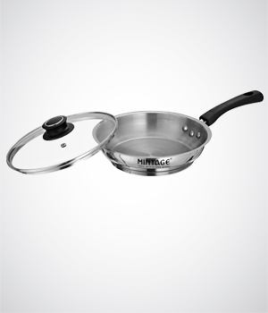 Fry Pan (steller) With & Without Lid at Best Price in Delhi | Mintage ...