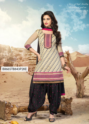 Cotton Embroidered Suits at Best Price in Surat, Gujarat | Fab Export