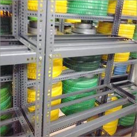 Slotted Angle Storage Racks Capacity: 500-3000 Kg/Hr at Best Price in ...