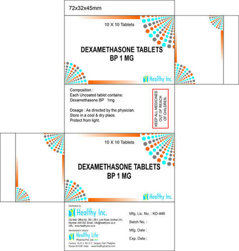 U-D (Dexamethasone Tablets Bp 1Mg) at Best Price in Mumbai | Healthy ...