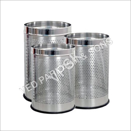 Stainless Steel Dustbin at Best Price in Yamunanagar, Haryana | Ved ...
