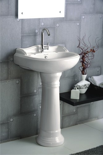 Fancy Pedestal Wash Basin at Best Price in Morbi | Solitaire Sanitary ...