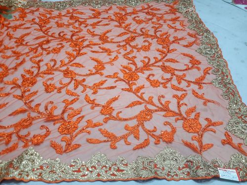 Heavy Embroidery Saree at Best Price in Delhi, Delhi | Aman Fashion