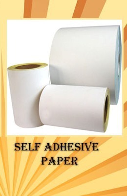 Self Adhesive Paper Rolls - Manufacturers, Suppliers and Exporters