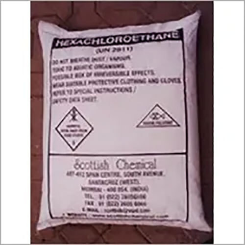 White Powder Hexachloroethane Available At Bulk Rate at Best Price in ...