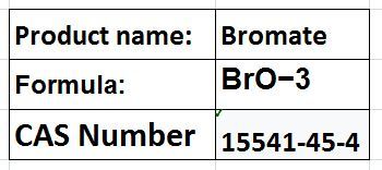 Bromate at Best Price in Vapi, Gujarat | Triveni Interchem Pvt. Ltd.