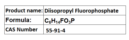 Diisopropyl Fluorophosphate at Best Price in Vapi, Gujarat | Triveni ...