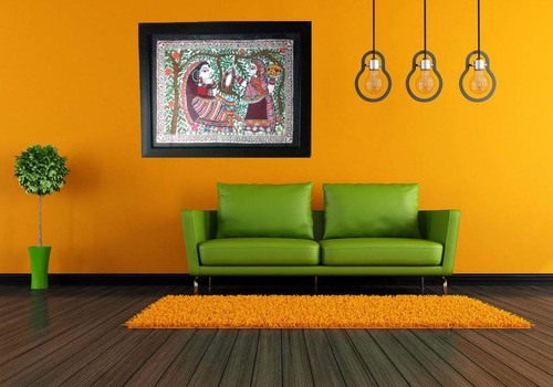 Mithila Famous Woman Painting at Best Price in New Delhi | Mithila Painting