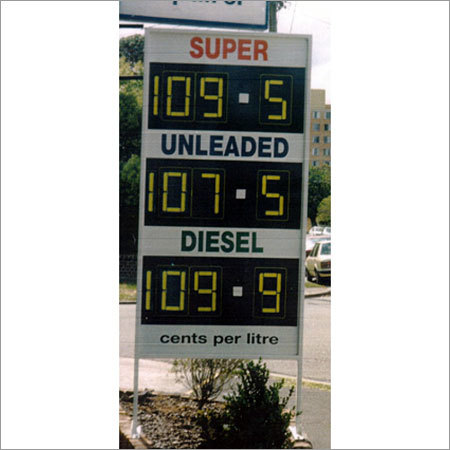 Petrol Pump Sign Board - Manufacturers & Suppliers, Dealers