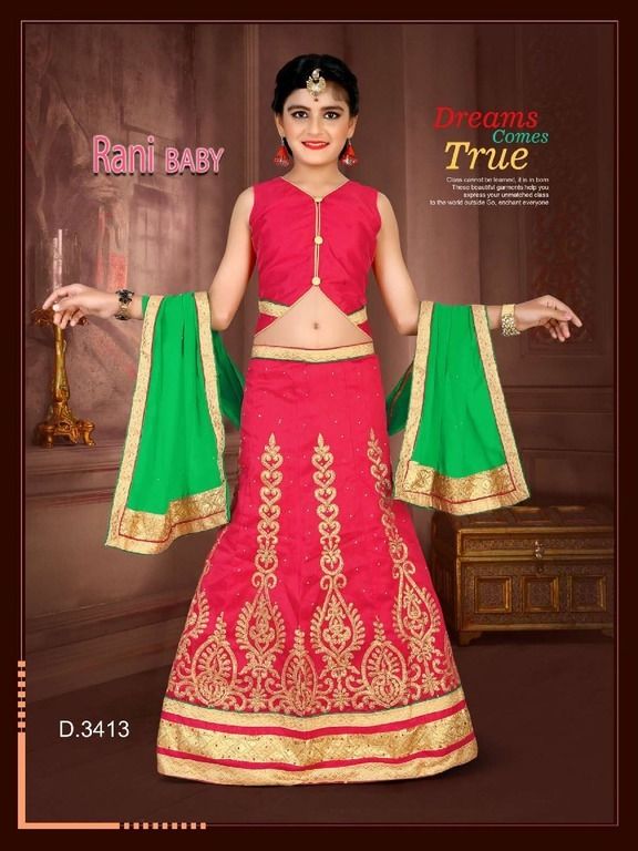 Kids Lehenga Choli - Manufacturers, Suppliers & Dealers