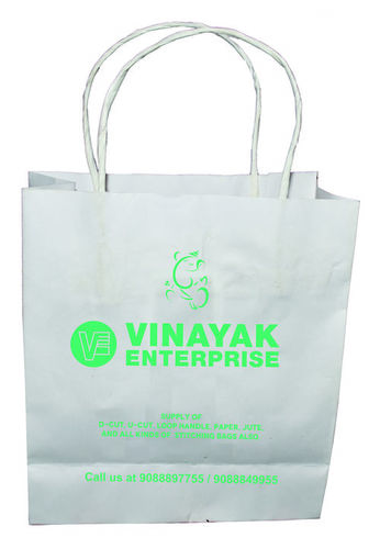 Recyclable White Paper Bag At Best Price In Kolkata Vinayak Enterprise