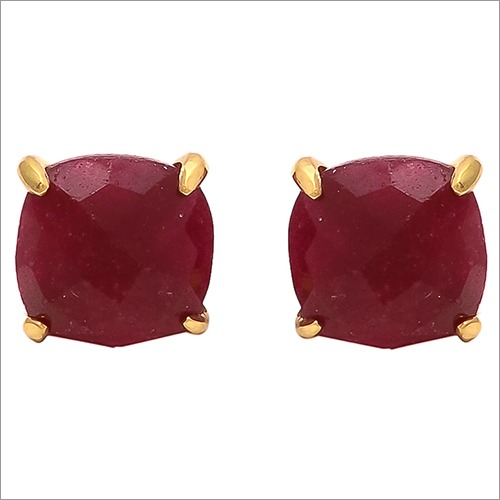 Maroon Pearl Stone Earings at Best Price in Jaipur | Sambhav Jewels