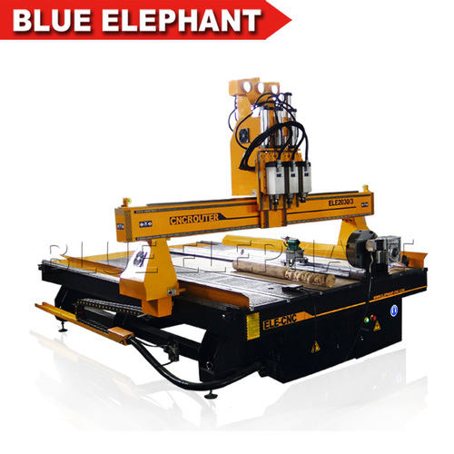 High Precision Multi Functions Three Spindles Cnc Router 2030 , Multi ...