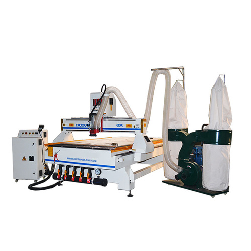 Vacuum Cleaning System Automatic High Precision 3 Axis Cnc Router ...