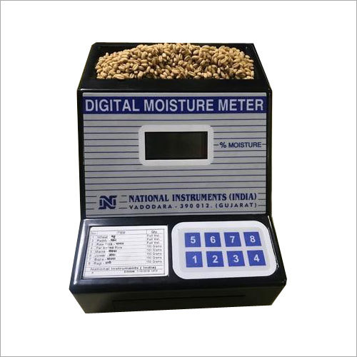 Digital Grain Moisture Meter at Best Price in Vadodara | National Marketing