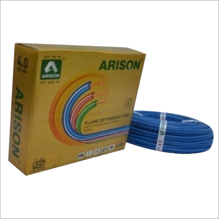 Blue 4.0 Sq.Mm Pvc Insulated Electric Wire at Best Price in Sahibabad ...