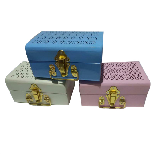 Rectangle Shape Metal Jewellery Packaging Box at Best Price in ...