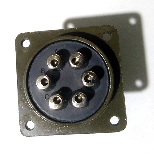 Rtex 6 Pin 28Sl Circular Threaded Coupling Connectors at Best Price in ...