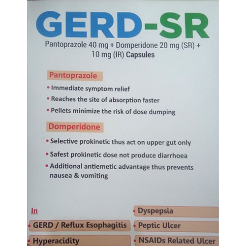 Gerd-Sr Capsules General Medicines at Best Price in Begusarai | M/S Kawachi