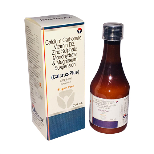 Liquid Calcium Carbonate Vitamin D3 Zinc Sulphate Monohydrate And ...