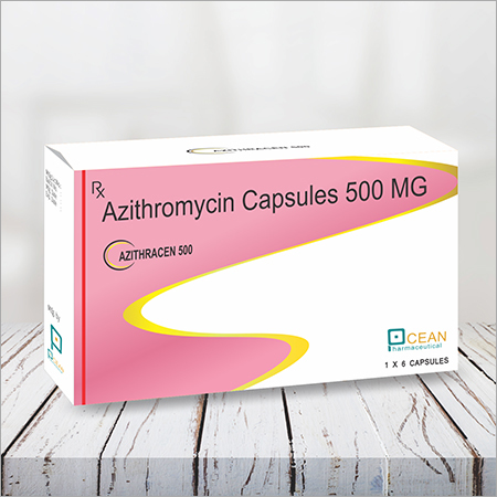 Azithracen 500-Azithromcin Capsules 500 Mg General Medicines at Best ...