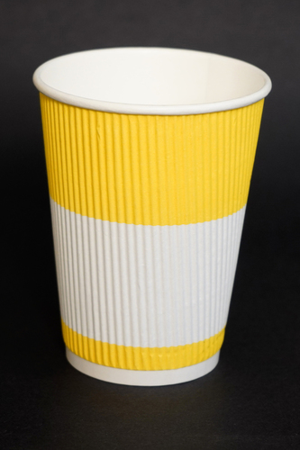 360Ml Ripple Paper Glass at Best Price in Mumbai | Saattvic Ecocare ...