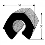 Rubber Profiles at Best Price in Mumbai, Maharashtra | Rubber Trade Center