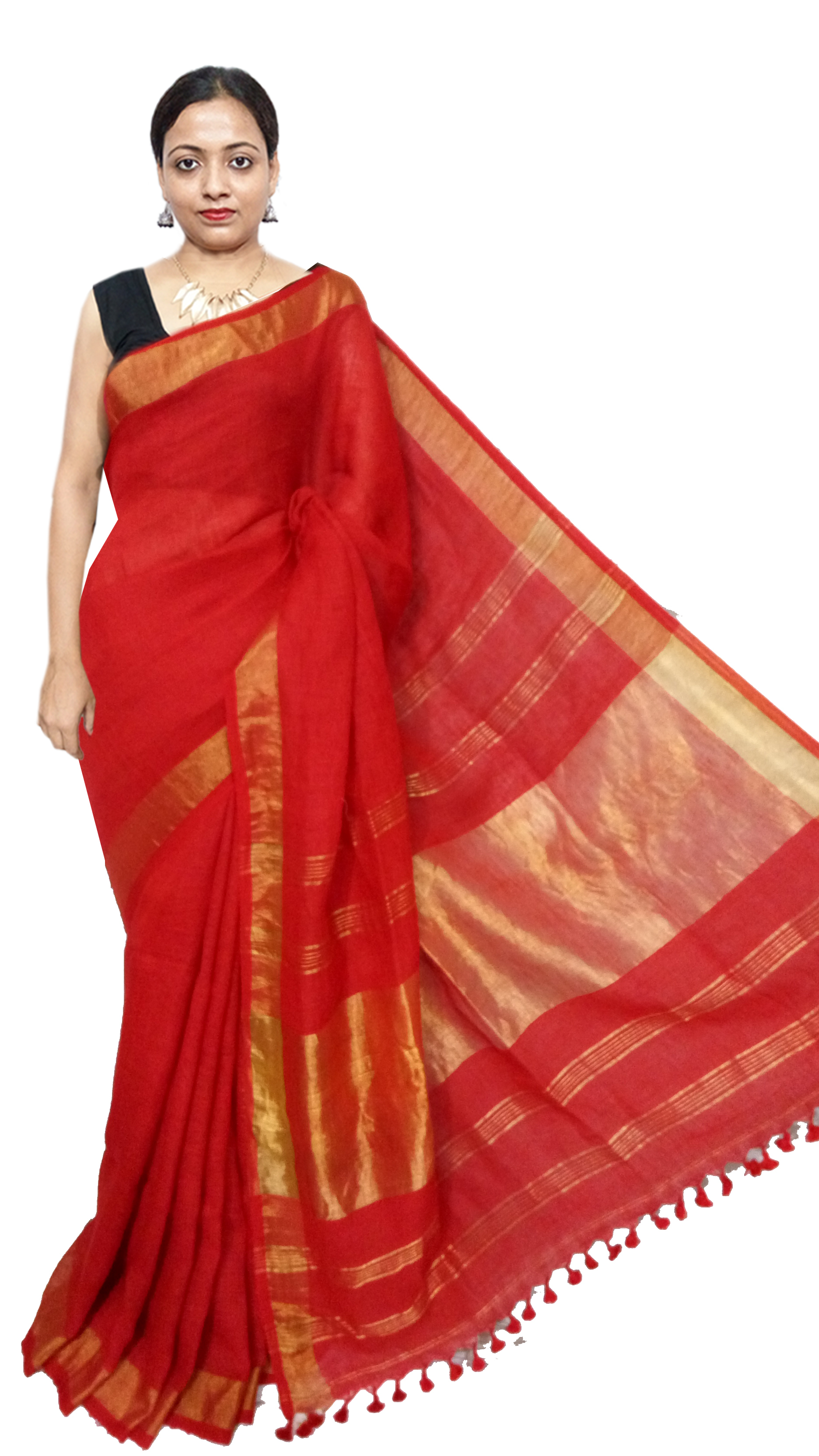 Linen Saree Linen Saree Exporter Manufacturer Supplier Nadia India