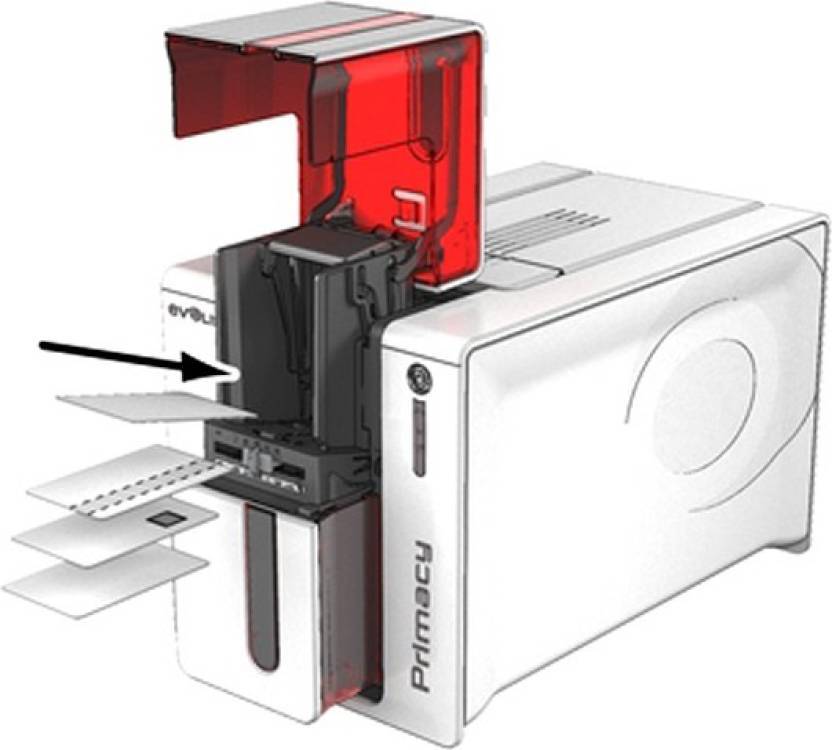 Evolis Primacy Id Card Printer Time Attendance Machine