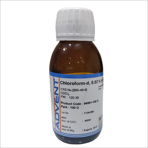 Chloroform-D at Best Price in Navi Mumbai, Maharashtra | Advent Chembio ...